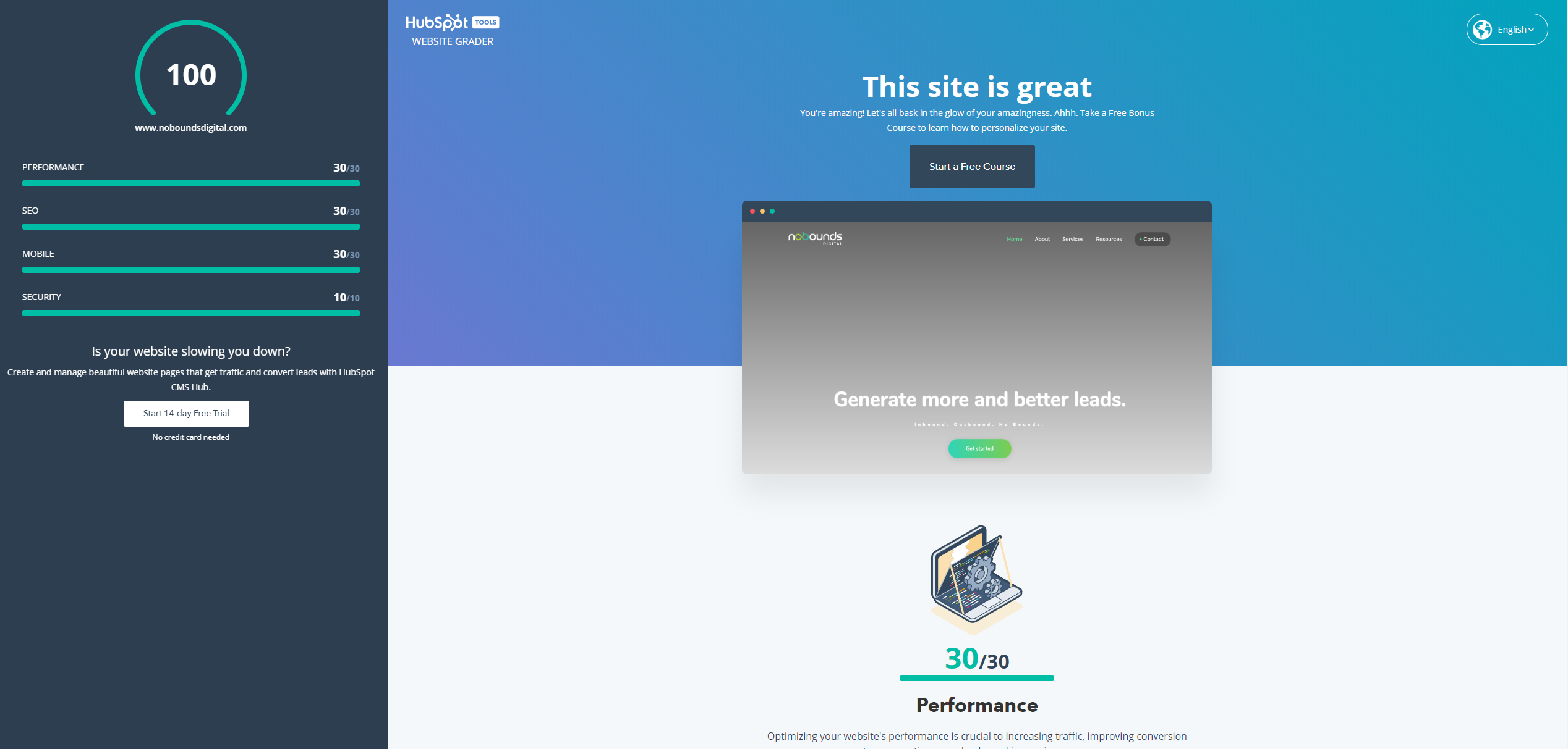 Website Grader - You're Ready to Grow but is Your Website Ready?
